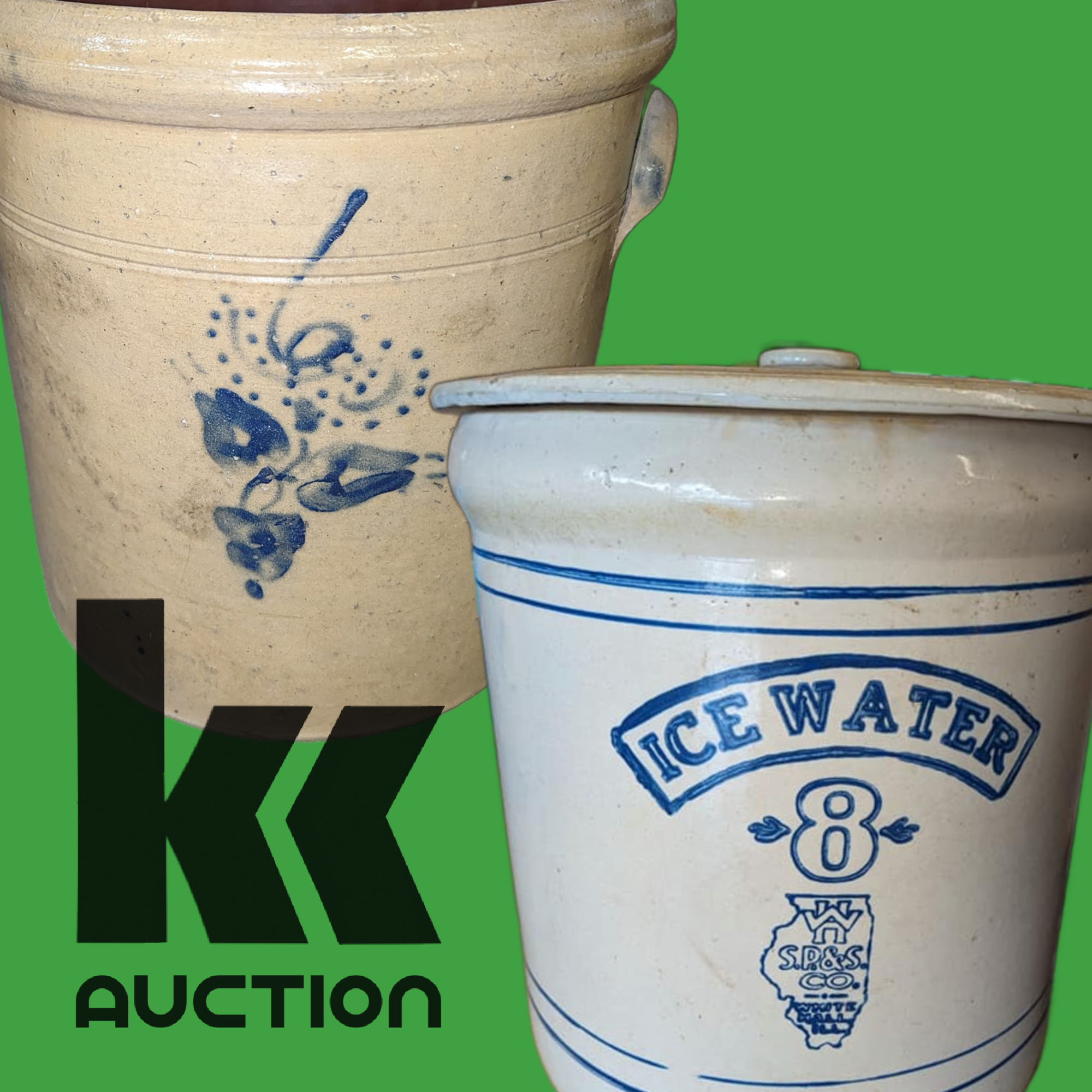 Heart of Stoneware Auction - Kyle Kelso Auctioneer